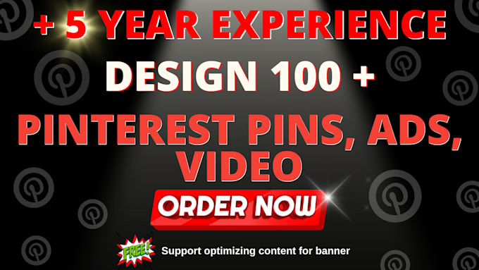 Design custom pinterest pins, ads and video ads for you by ...