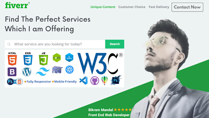 Transform your vision into stunning websites by Bongsitec | Fiverr