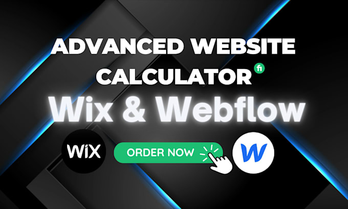 Develop a wix website calculator webflow by Amberpillet | Fiverr