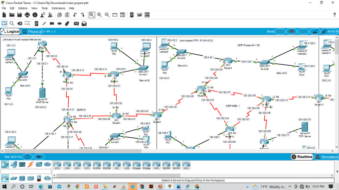 Do cisco packet tracer project of ccna and ccnp by Mishu_t | Fiverr