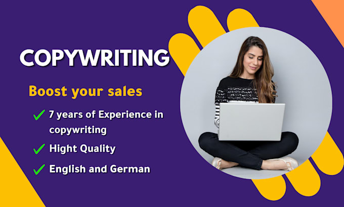 Do highly persuasive sales copywriting for your sales page by Walidlbd | Fiverr