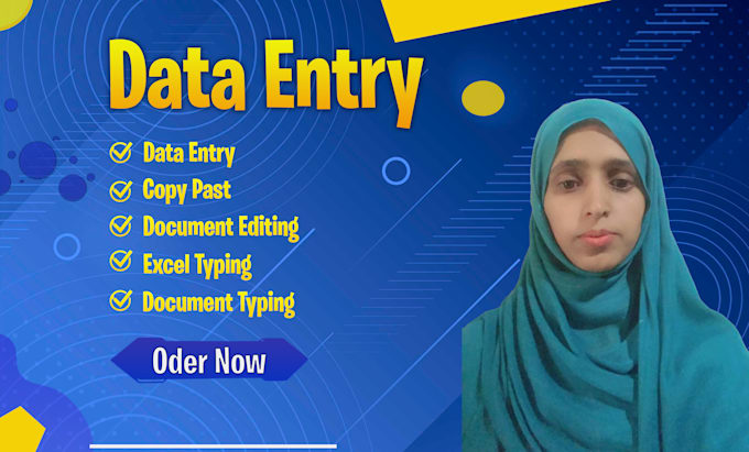 Efficient data entry, accurate data entry, personal assistant by ...