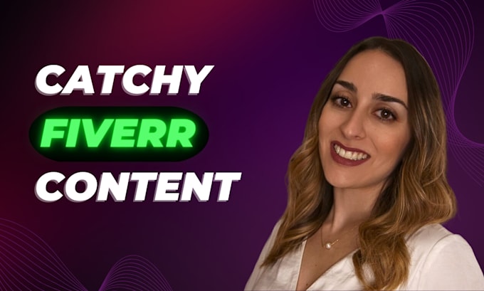 Create catchy fiverr gig title and description by Write_on_target | Fiverr Create catchy fiverr gig title and description by Write_on_target | Fiverr