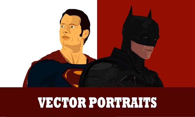 Draw professional vector portraits by Pamubandara | Fiverr