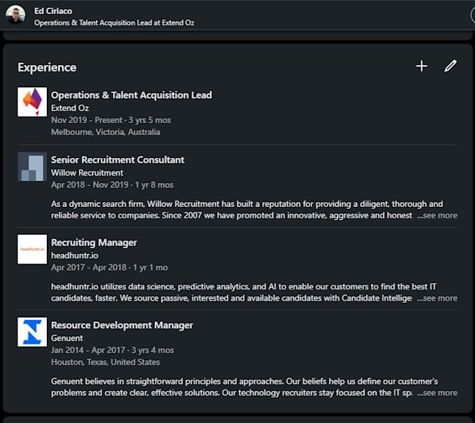 Source and recruit candidates by Accur_ed | Fiverr