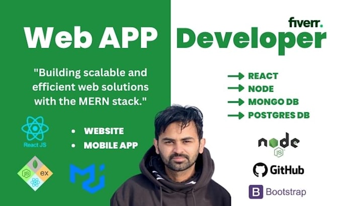 Create your collage web project using react js by Iamohsin | Fiverr