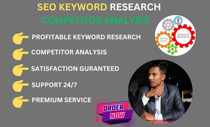 Do best seo keyword research and competitor analysis by Shawon_450 | Fiverr