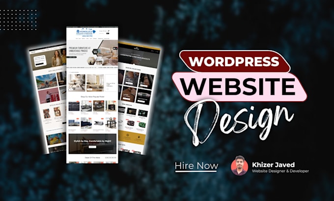Build or rebuild wordpress website, build elementor website by Khizerjaved139 | Fiverr