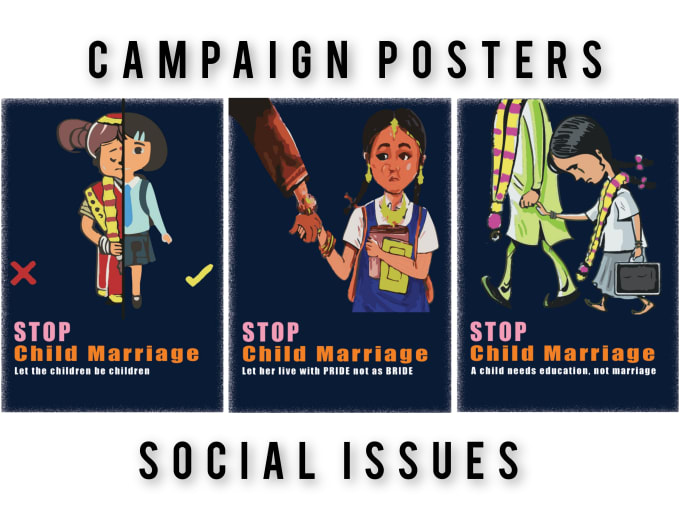 Design poster on any social issue or campaign you want by Malik_yousaf ...