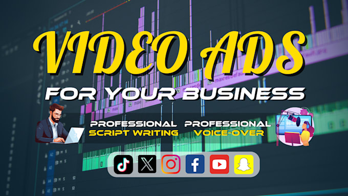 Create promotional video ads or short video ads for marketing ...