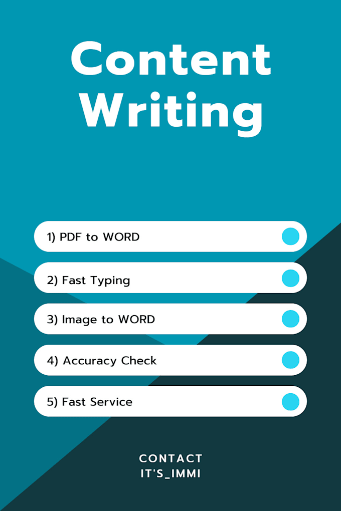 Quickly type, retype pages, pdf to word, excel to word by Em_immi | Fiverr