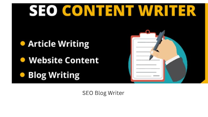 Be your seo blog writer, and web content writer by Romenaafej564 | Fiverr