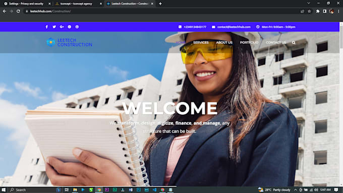 Design an appealing, unique and responsive website by Leetechhub | Fiverr