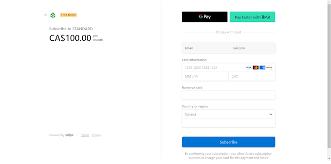 Create a monthly subscription service by Anas1533 | Fiverr