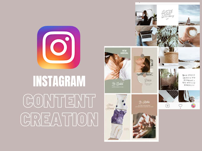 Create professional content for your instagram page by Riannab_ | Fiverr