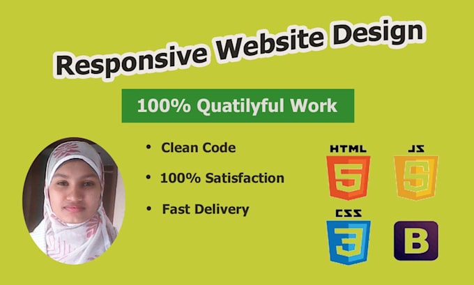 Design Html Css Bootstrap Javascript Website By Webdevsara Fiverr