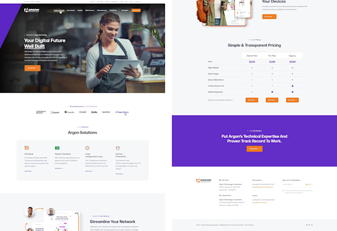 Design a custom website for you, based on your requirements by Webboxdesign | Fiverr
