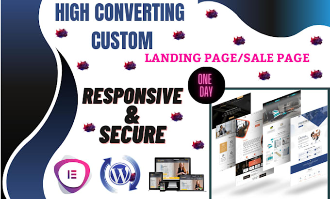 Do responsive wordpress landing page design or one page website by Biaa ...
