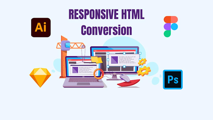Convert psd to html, xd to html, figma to html, sketch to html, css ...