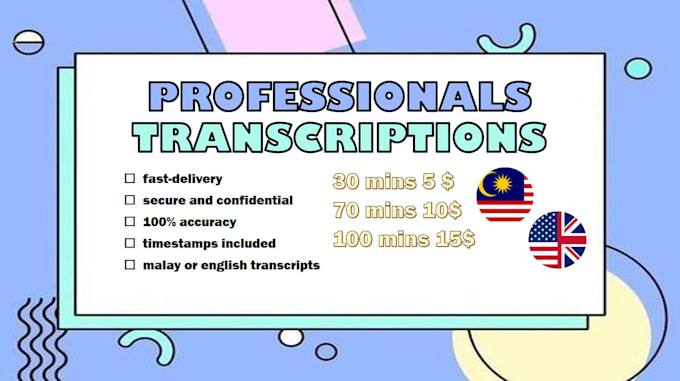 Provide accurate transcripts for video and audio files by Helloits_nara ...