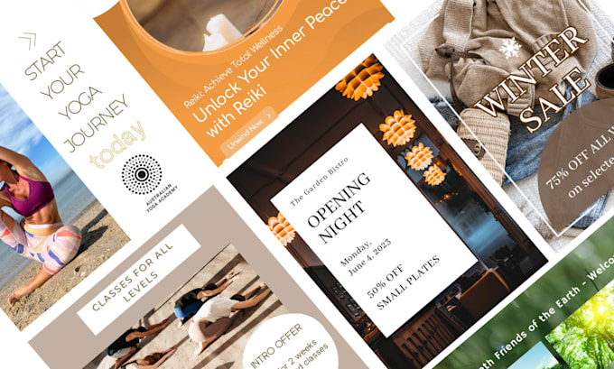 Create eye catching designs for small businesses by Mcclkat | Fiverr