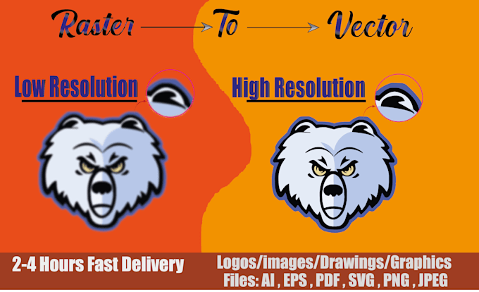 Do perfectly vector tracing, vectorize image, convert logo to vector by ...