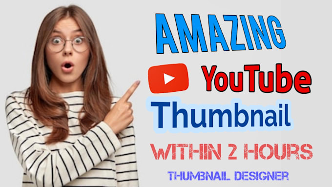 Create attractive beautiful youtube thumbnails by Tharshik | Fiverr