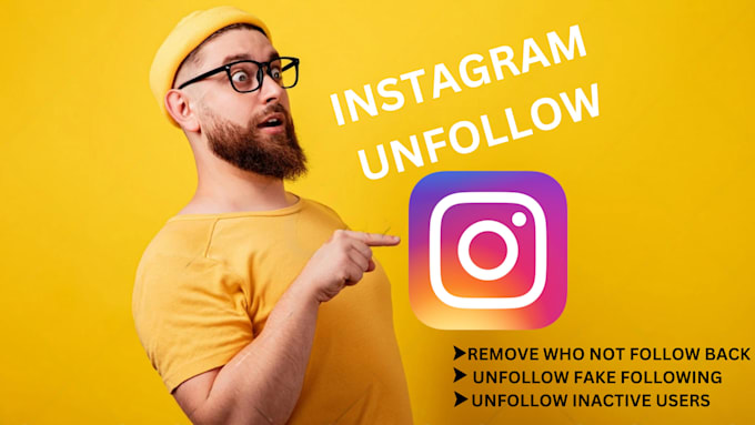 Unfollow any instagram users who dont follow you by Christo_io | Fiverr