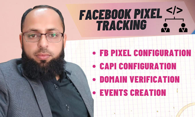 Set up facebook pixel conversion api, tracking events by Sm_graphics41 | Fiverr