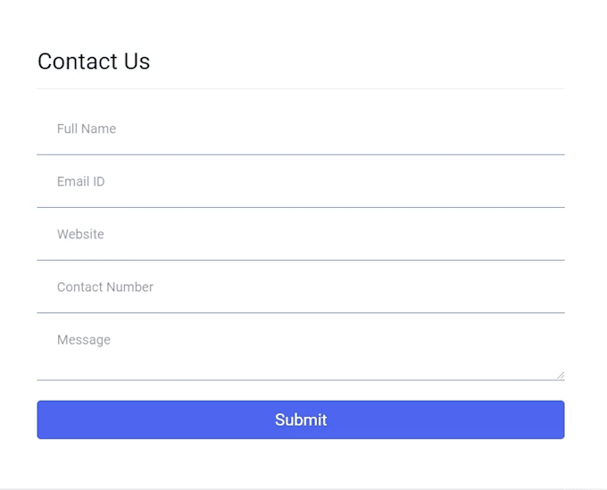Do contact us forms submission by Muhammad_ijaz87 | Fiverr