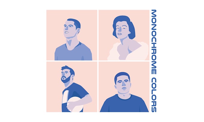 Draw a flat cartoon avatar for you profile by Madekstudio | Fiverr