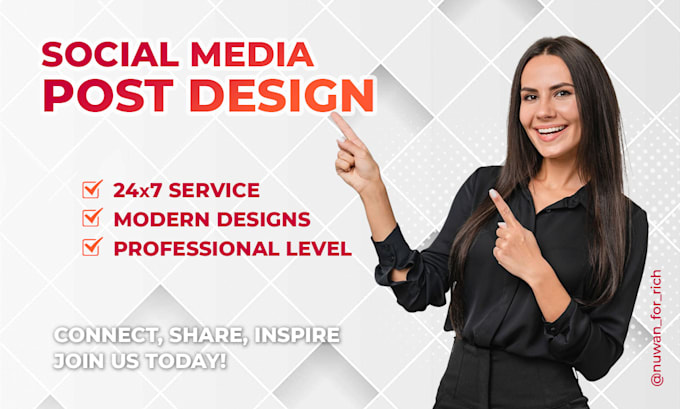 Design professional social media posts by Nuwan_for_rich | Fiverr