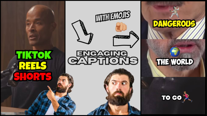 Create engaging captions for tiktoks, reels and shorts by Gebhardcarl ... Create engaging captions for tiktoks, reels and shorts by Gebhardcarl ...