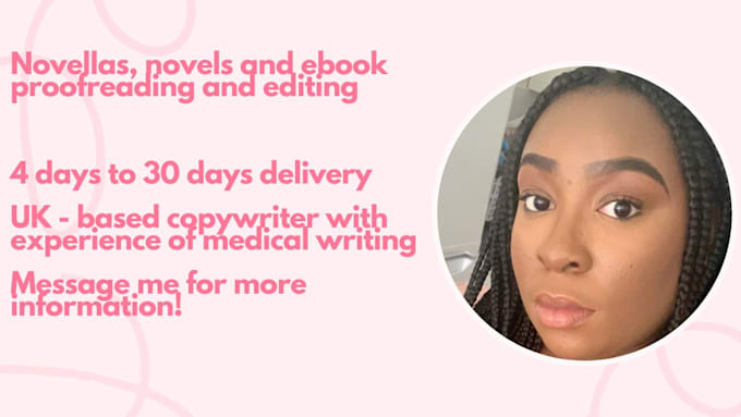 Be your copy editor for your novel, ebook and journals by Ninayaa | Fiverr