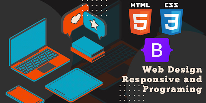 Design and program modern clean code and responsive websites by ...