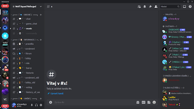 Create a discord server for your community by Cloudyystrife | Fiverr