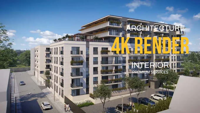Architecture interior exterior 4k rendering by Creativemaaaz | Fiverr