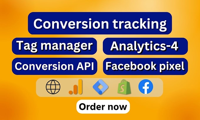 Setup your google tag manager analytics capi for conversion tracking by Myinsaf | Fiverr
