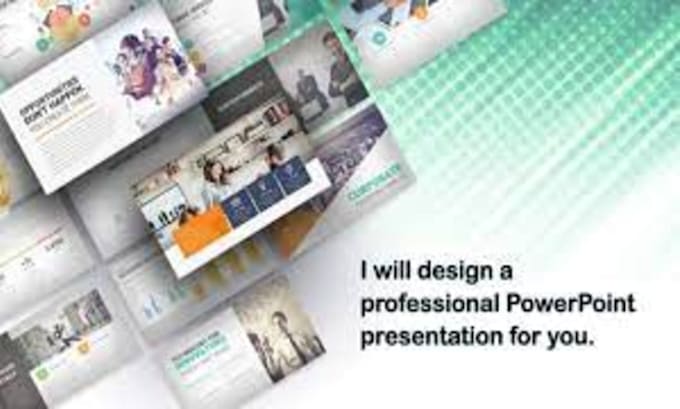 Design eye catching powerpoint presentations by Mushahidkhan123 | Fiverr