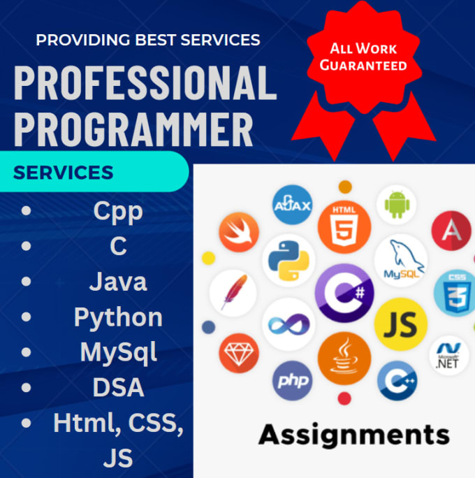 Do Cpp Java C C Sharp Css Html Js Mysql Dsa Tasks By Imfaizanmustafa Fiverr
