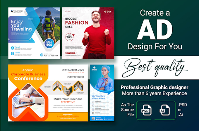 Design awesome ad, social media ad, magazine ad, print ad by Art ...