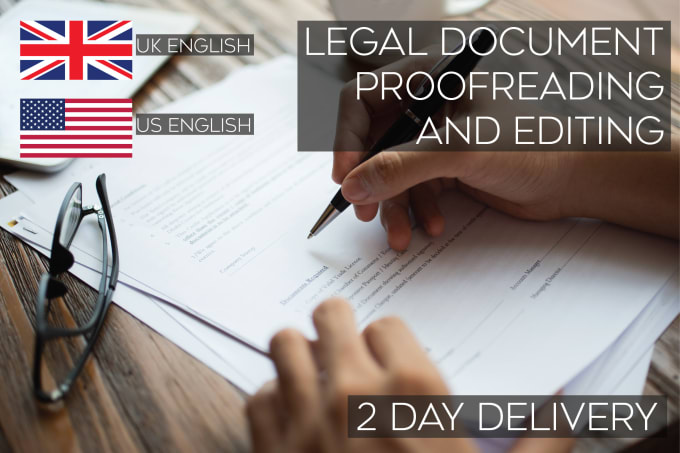 Provide a professional, accurate legal document proofreading and ... Provide a professional, accurate legal document proofreading and ...