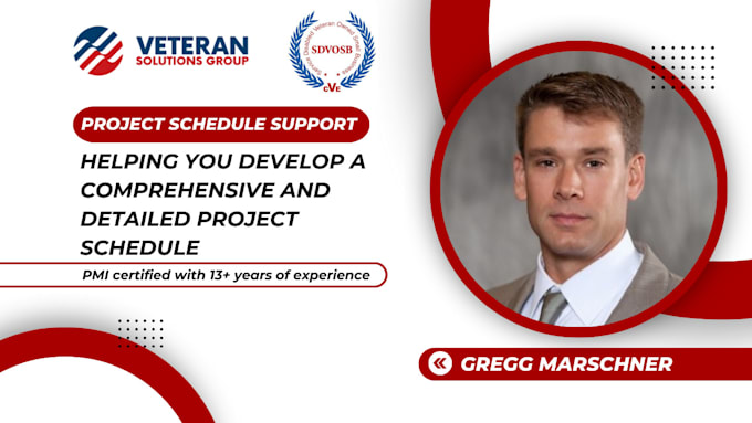 Develop a comprehensive project schedule and gantt chart by Veteransolution | Fiverr