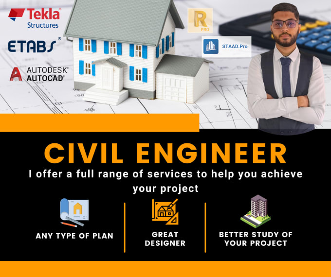 Turn your civil engineering project idea into reality by Abdou_zrm | Fiverr