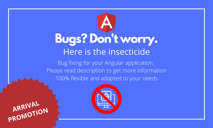Fix any bug in your angular application by Thealgorithmsco | Fiverr Fix any bug in your angular application by Thealgorithmsco | Fiverr