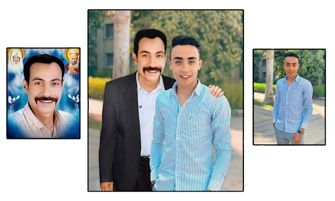 Merging more than one person into one portrait by Abanoubmaher | Fiverr Merging more than one person into one portrait by Abanoubmaher | Fiverr