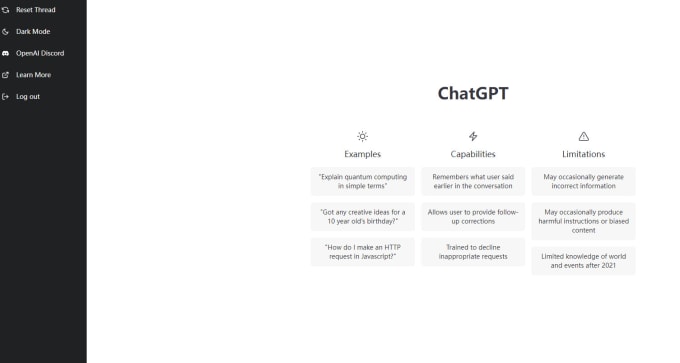 Create chat gpt clone or gpt website chatgpt by Harbinman | Fiverr