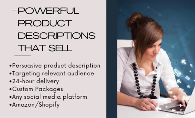 Write your compelling product description and product listing by Lance ...