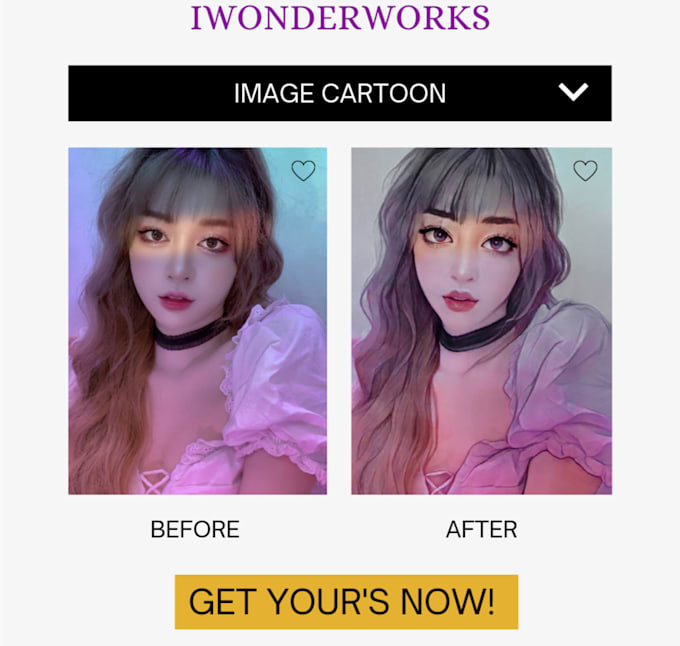 Cartoonize your photo professionally by Iwonderworks | Fiverr