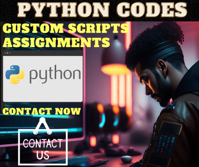 Develop Or Fix Python Script Programming Task Python Code Python Project By Usjidnisar Fiverr
